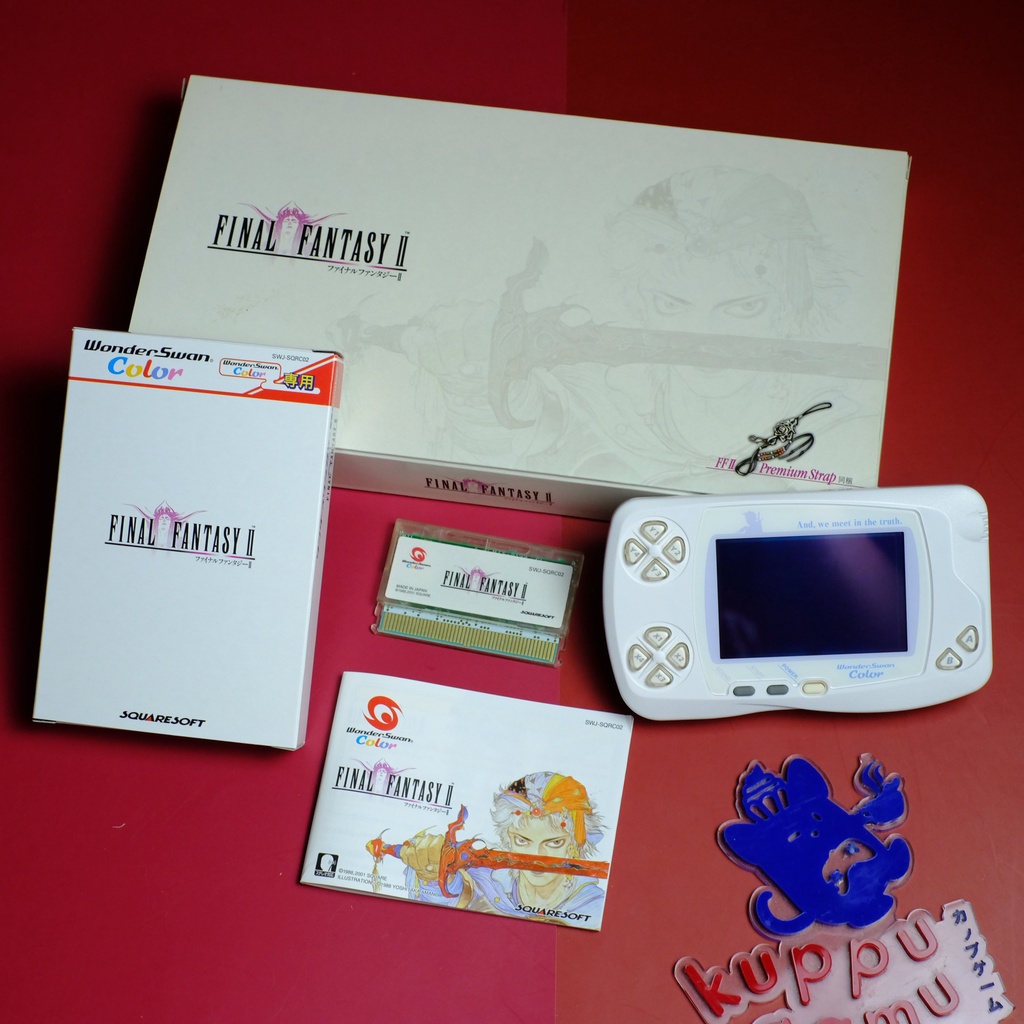 WonderSwan Wonder Swan Color เครื่องเกมเกม Retro จาก Bandai มือสอง สภาพ ...
