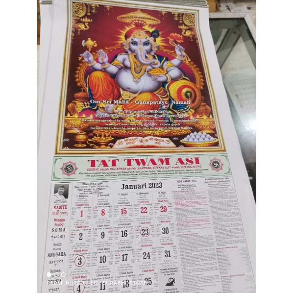 ปฏิทิน God Dewi's 2023 tatwam asi | Shopee Thailand