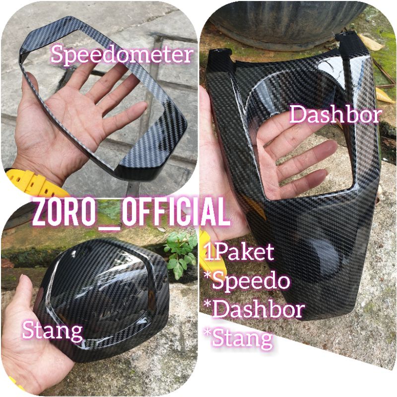 ใหม่ Nmax Carbon Cover Package 2020-2023 Dashbor/Ignition Key Cover ...