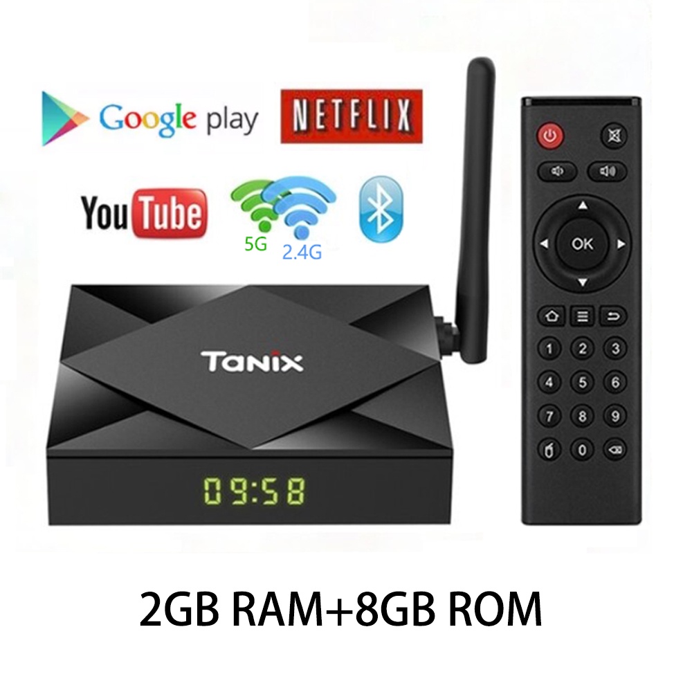 Tanix TX6S TV Box กล่อง ดิจิตอล tv Android Smart TV Box YouTube กล่อง ...