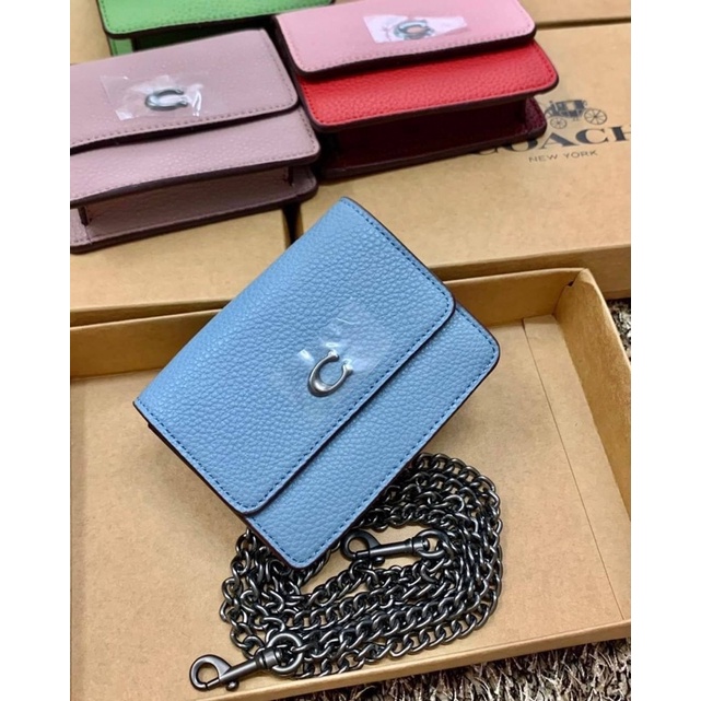 COACH HALF FLAP CARD CASE | Shopee Thailand