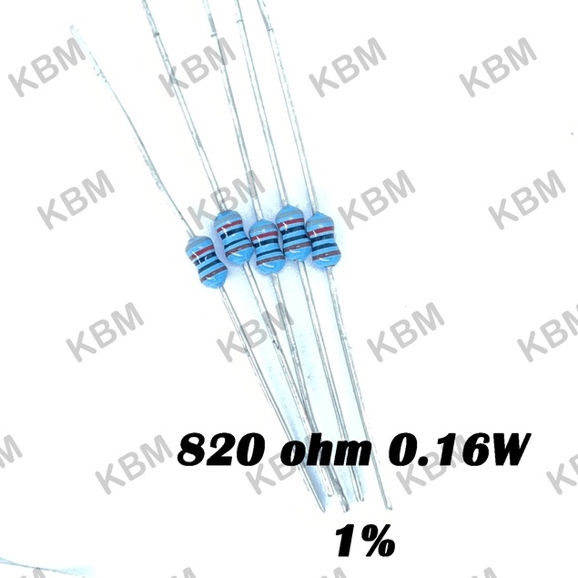 Resistor ตัวต้านทาน 820 ohm 0.16W 0.25W 0.5W 1W 5W 10W | Shopee Thailand