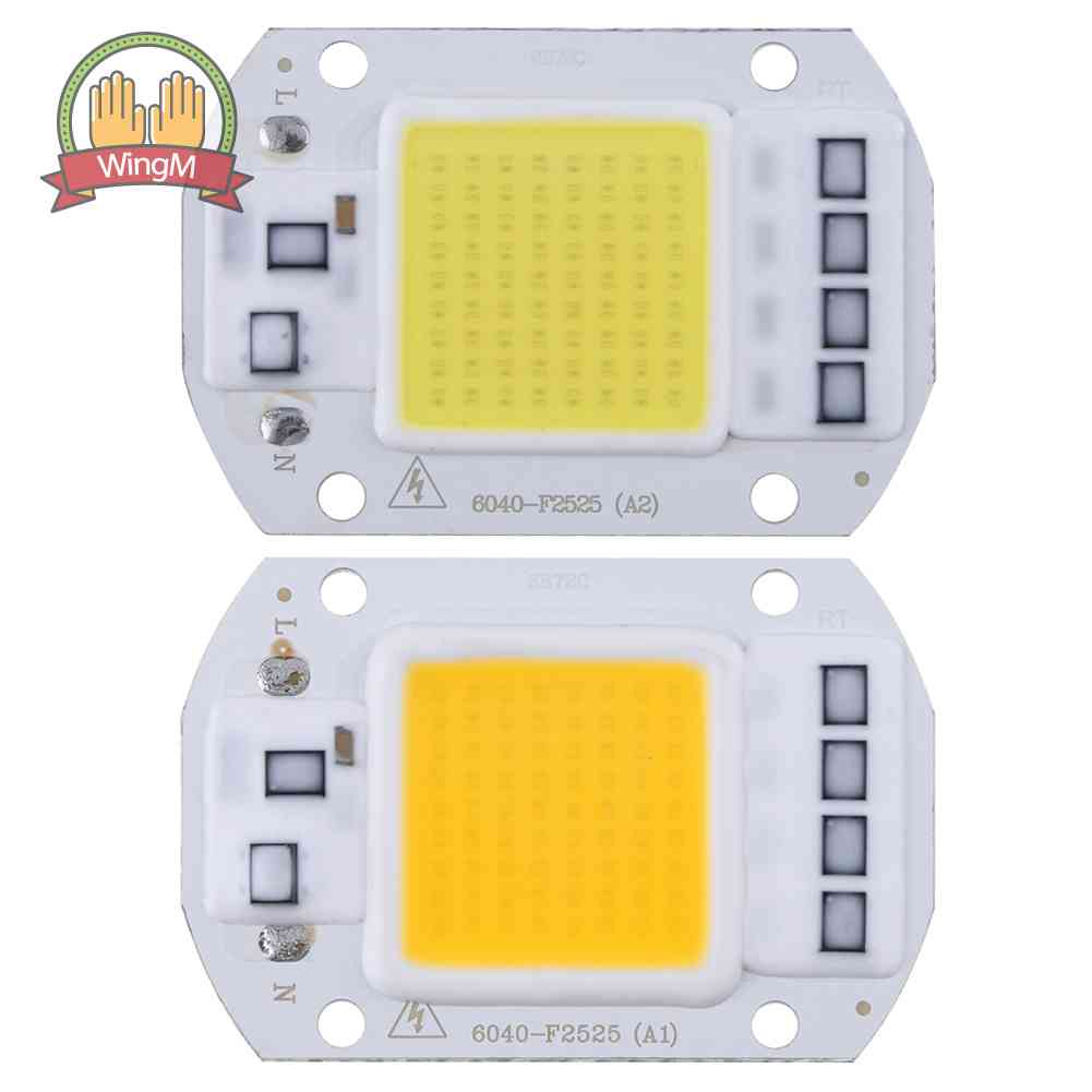 ชิปไดโอดหลอดไฟ LED COB 50W AC 220V พลังงานสูง สําหรับไฟสปอตไลท์ COD | Shopee Thailand
