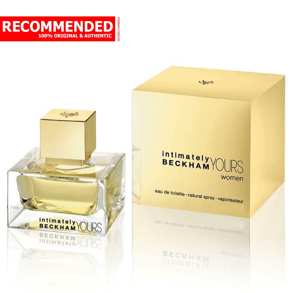 David Beckham Intimately Yours Women EDT 75 ml. | Shopee Thailand