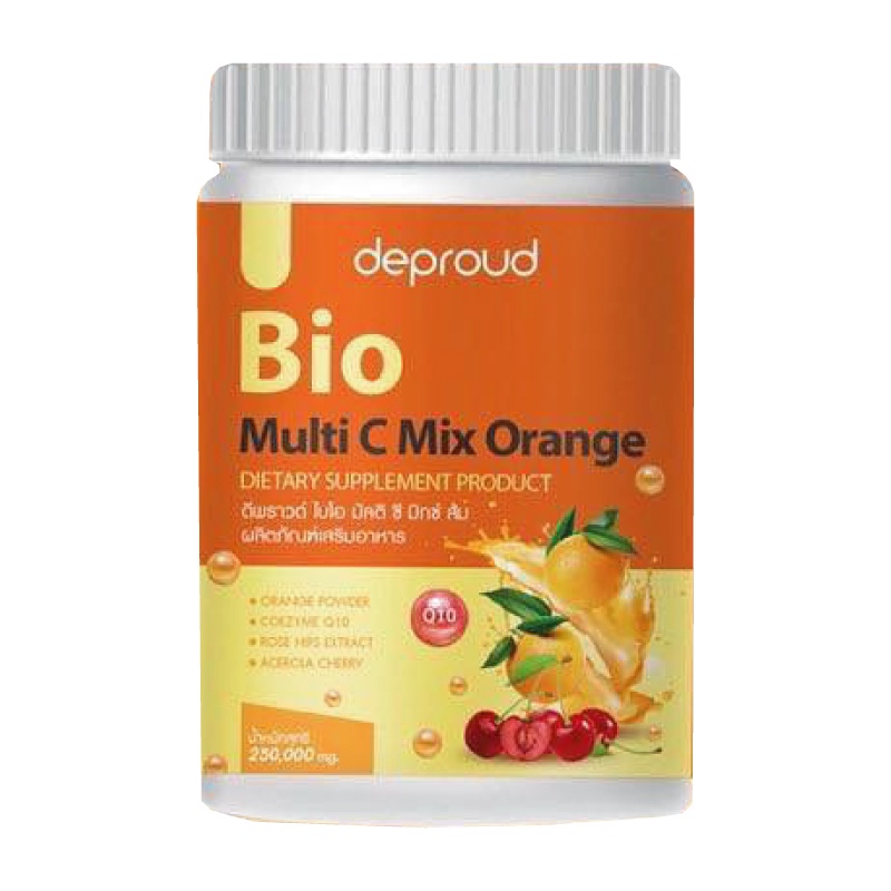 ดีพราวด์วิตามินซีสด 250,000 mg. Deproud Bio Multi C Mix ดีพราวด์ ไบโอ มัลติ ซี มิกซ์ (3สูตร ...