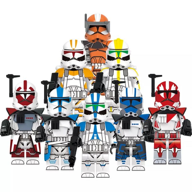 ฟิกเกอร์ Ganch ARC Trooper 501th Jet Trooper ขนาดเล็ก | Shopee Thailand