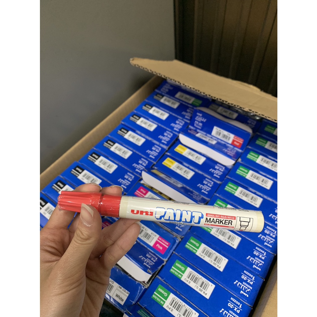 Uni ปากกาเพ้นท์ เขียนยาง เขียนเหล็ก ยูนิ PAINT Marker PX20 / PX-20 / PX ...