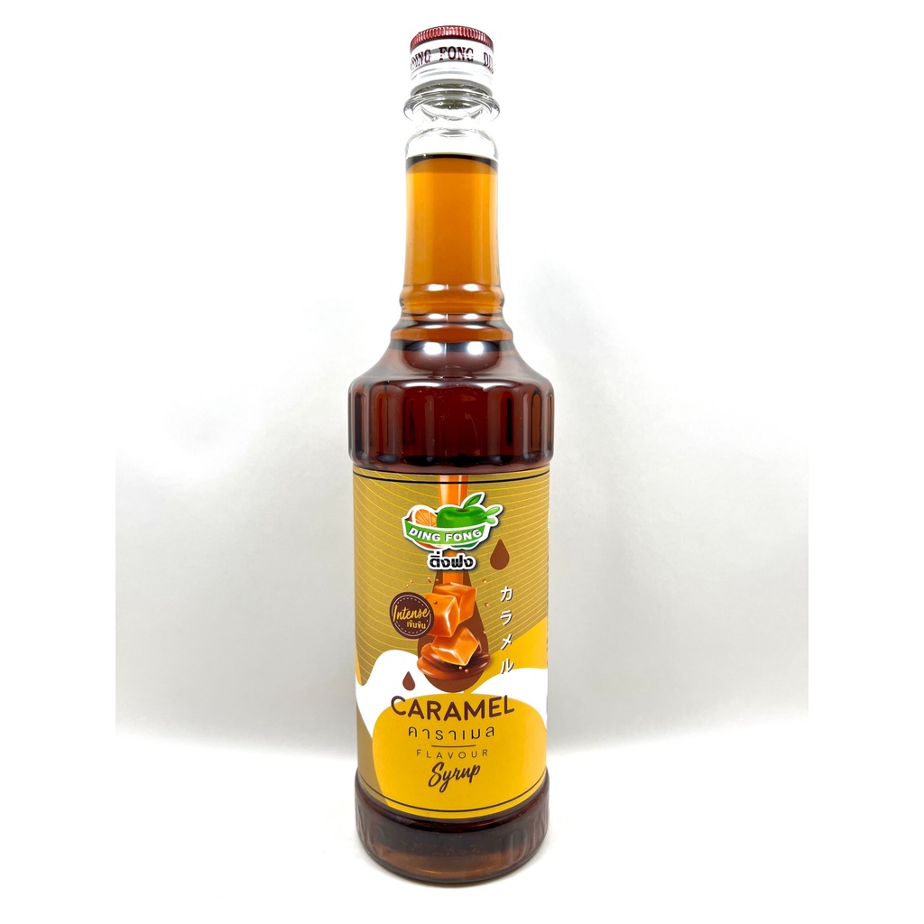 ติ่งฟง ไซรัปกลิ่นคาราเมล 730 ml (DING FONG CARAMEL FLAVOUR SYRUP ...
