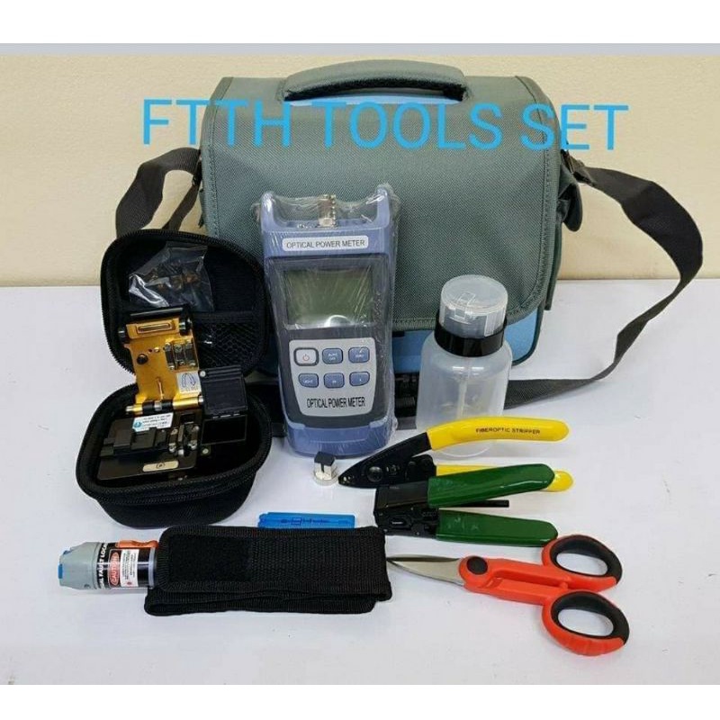 ชุดเครืองมือไฟเบอร์ออฟติค FTTH TOOLS SET | Shopee Thailand