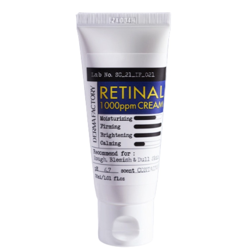 Derma FACTORY Retinal 1000ppm Cream 1.01 fl.oz / 30ml (วันหมดอายุ: 2027 ...