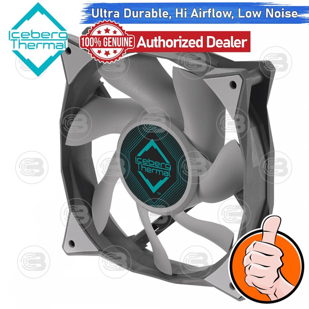 [CoolBlasterThai] Iceberg Thermal IceGALE 120 Gray Fan Case (size 120 ...