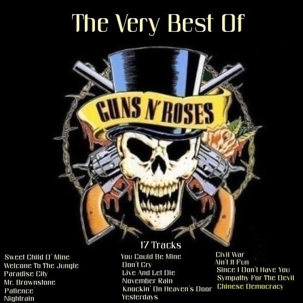 CD Audio คุณภาพสูง เพลงสากล The Very Best Of Guns N' Roses (ทำจากไฟล์ ...