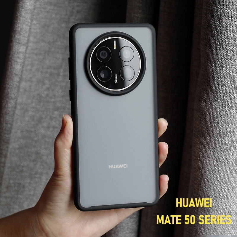 Huawei Mate 50 Mate50 Pro 5G เคสใส เคลือบด้าน PC เคสโทรศัพท์ แบบแข็ง ...