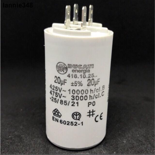 พร้อมส่งCapacitor 20uf 450V DUCATI ( Cap start , Cap run , แคปสตาร์จ ...