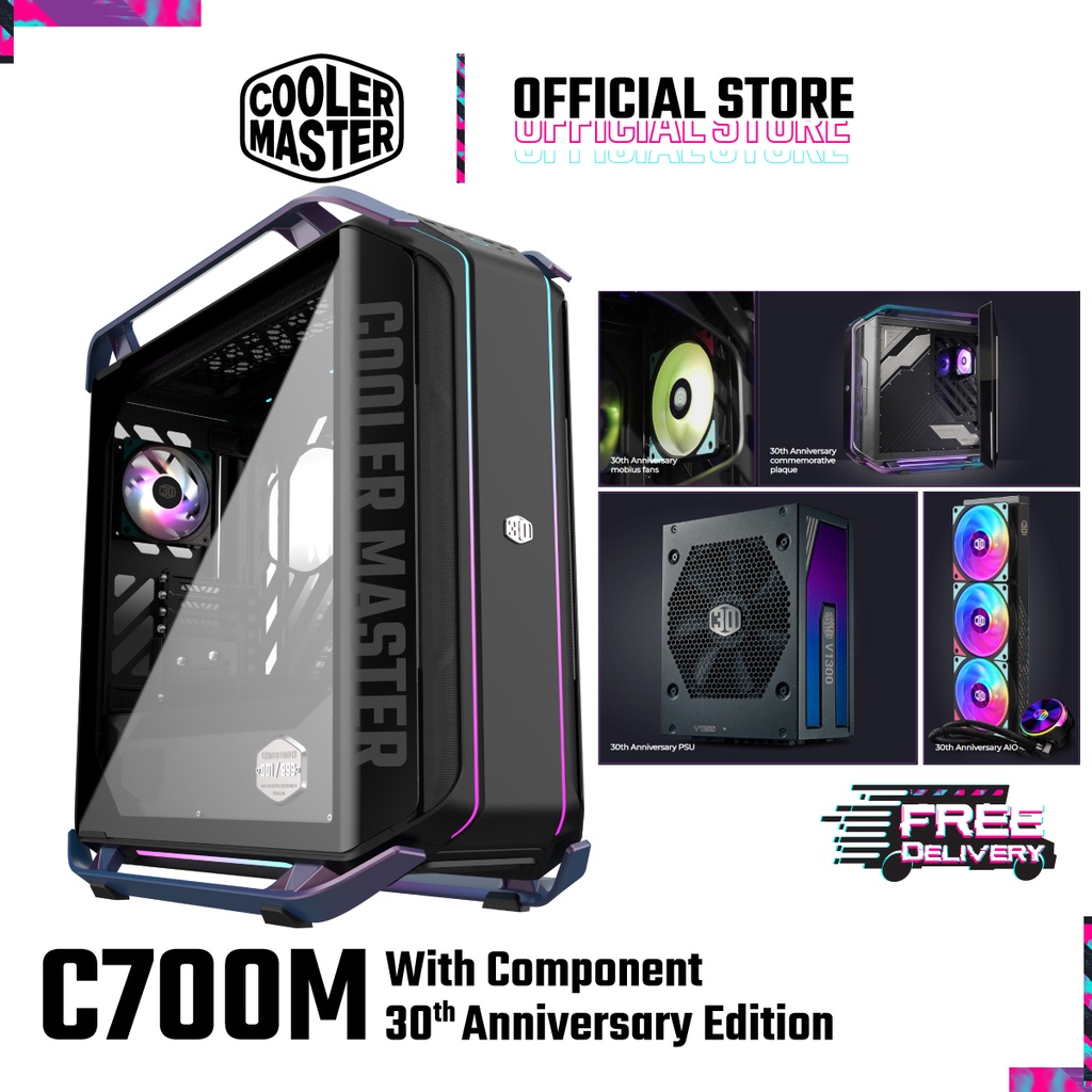 Cooler Master Case COSMOS INFINITY 30th anniversary CPT เคสคอมพิวเตอร์ ...