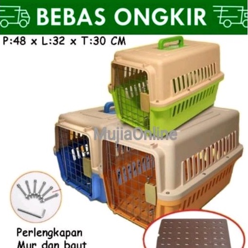 Pet Cargo Octagon Cage Cat Rabbit Travel Carrier Bag Weasel Dog Voyager ...