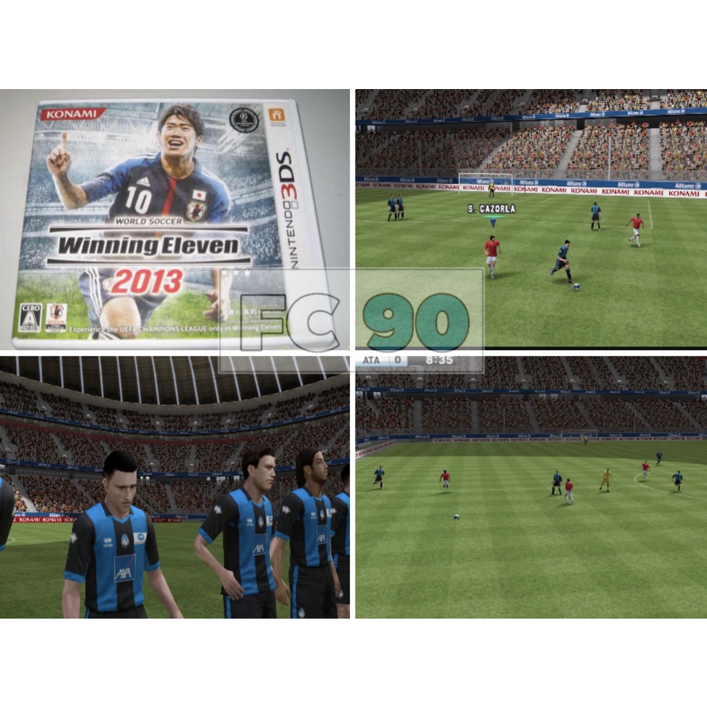 ตลับเกมวินนิ่ง World Soccer Winning Eleven 3D Soccer / Pro Evolution ...