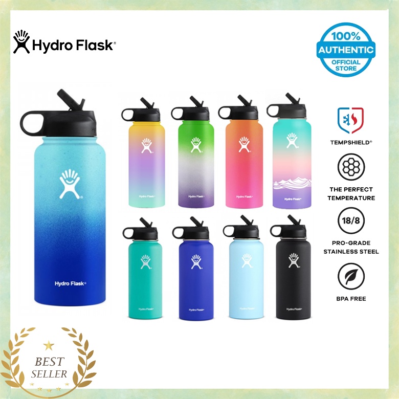 HYDRO FLASK กระติกน้ำสแตนเลส WIDE MOUTH 2.0 32 OZ กระติกน้ำสูญญากาศ ...