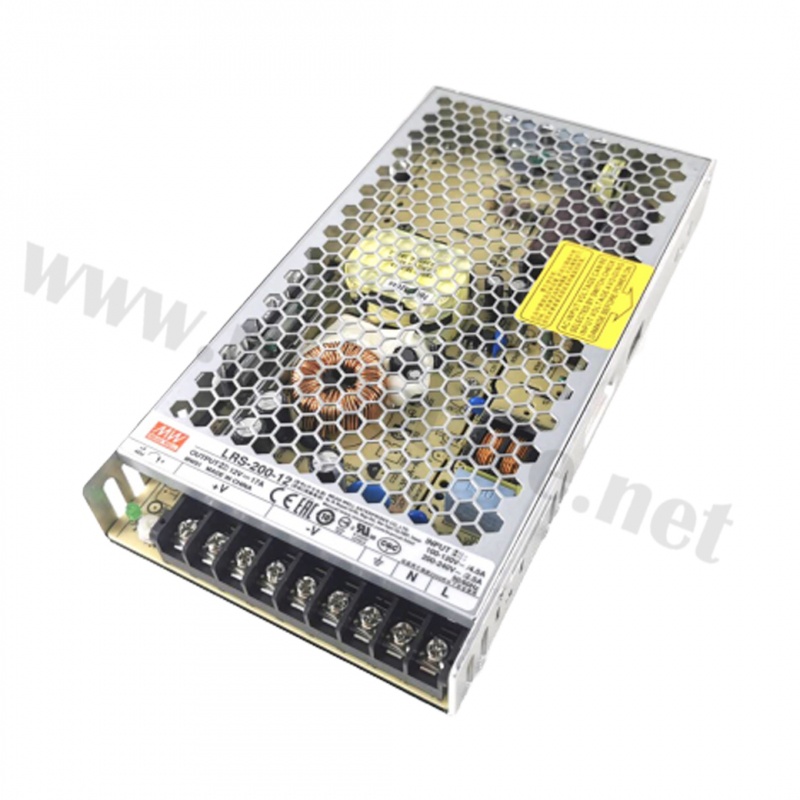 Switching Power Supply MEAN WELL LRS-200-12 Low profile 12V 200W 17A | Shopee Thailand