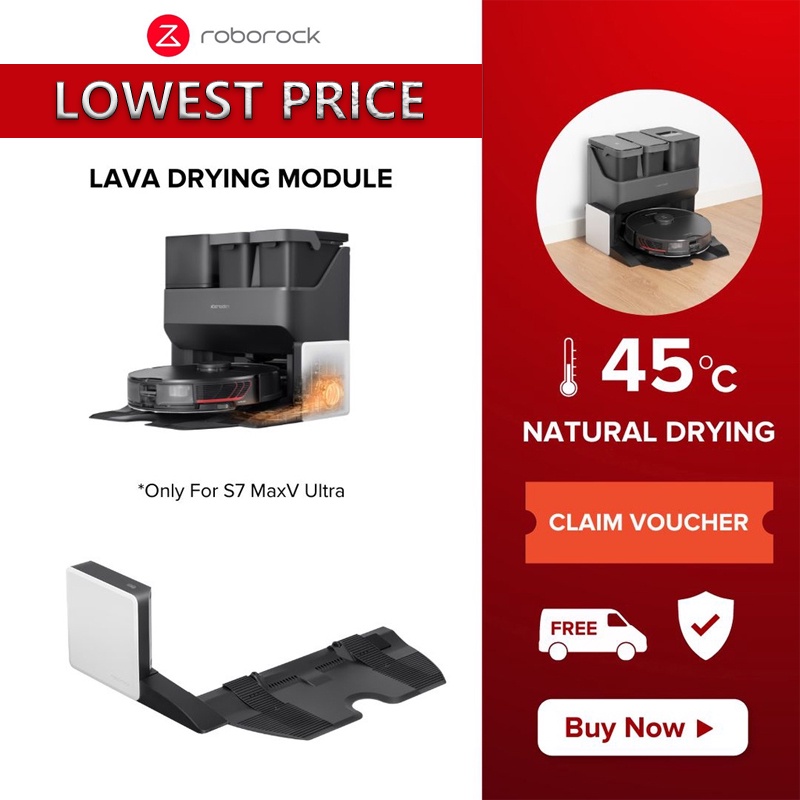 (Ready Stock)(LOWEST PRICE)Roborock LAVA Drying Module for S7 MaxV ...