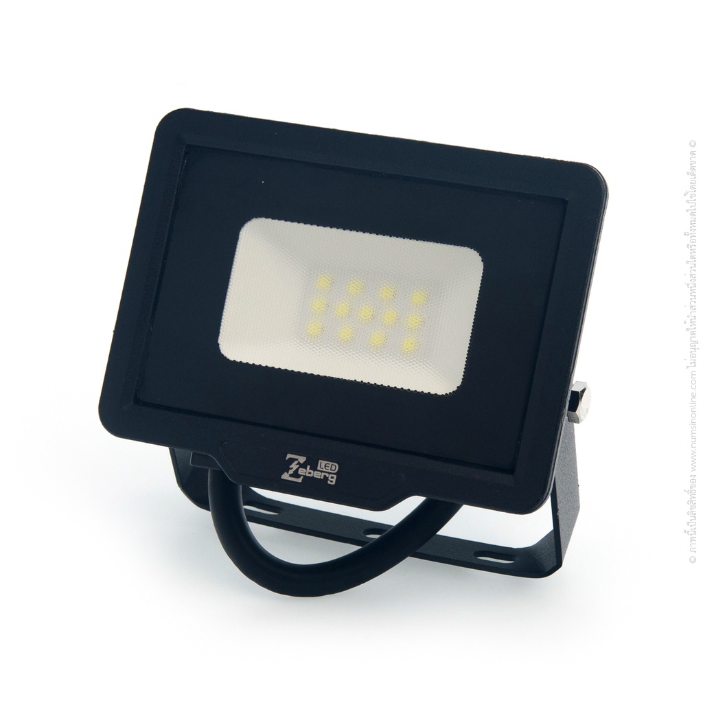 ฟลัดไลท์ Flood light LED 10W ZEBERG ECO SLIM | Shopee Thailand