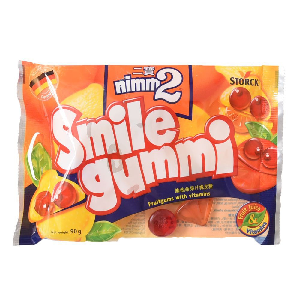 Nimm2 Smile Gummi 4 รสชาติ Fruit&Yoghurt Sour Apple Buddies 90 กรัม ...