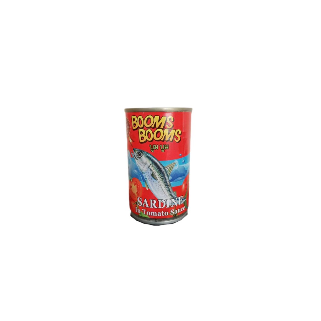 ปลากระป๋อง BOOMS BOOMS(บูม บูม) | Shopee Thailand