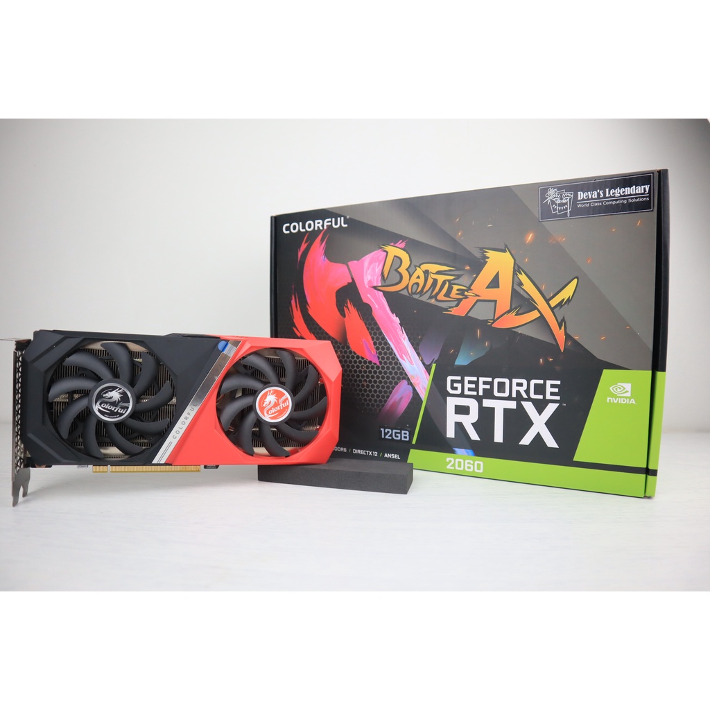 การ์ดจอ Colorful GeForce RTX 2060 12GB มือสอง มีประกัน | Shopee Thailand