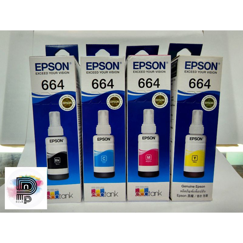 Epson Ink Bottle 664 BKCMY/774 BK | Shopee Thailand