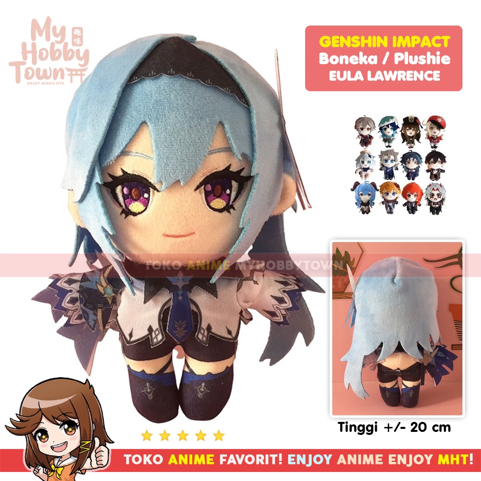 Genshin Impact Eula Lawrence Plushie ตุ๊กตาเกมตุ๊กตาอะนิเมะ | Shopee ...
