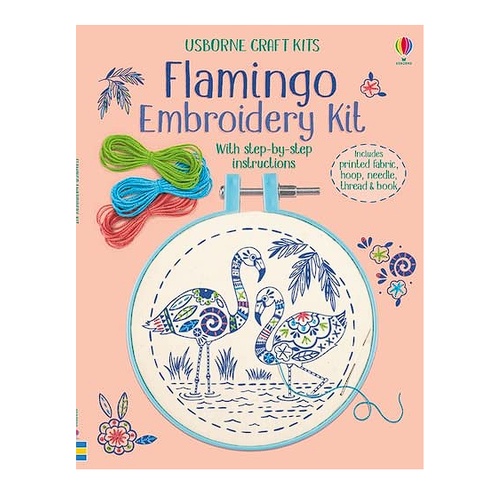 Embroidery Kit: Flamingo - Embroidery Kit Lara Bryan (author), Bethan ...
