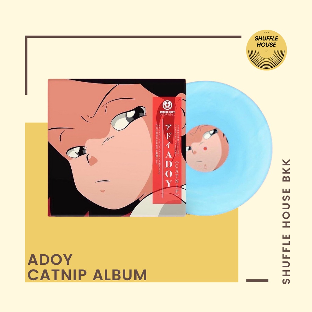 (จัดส่งฟรี) Adoy Catnip Vinyl แผ่นเสียง/แผ่นไวนิล/แผ่นใหม่ซีล | Shopee ...