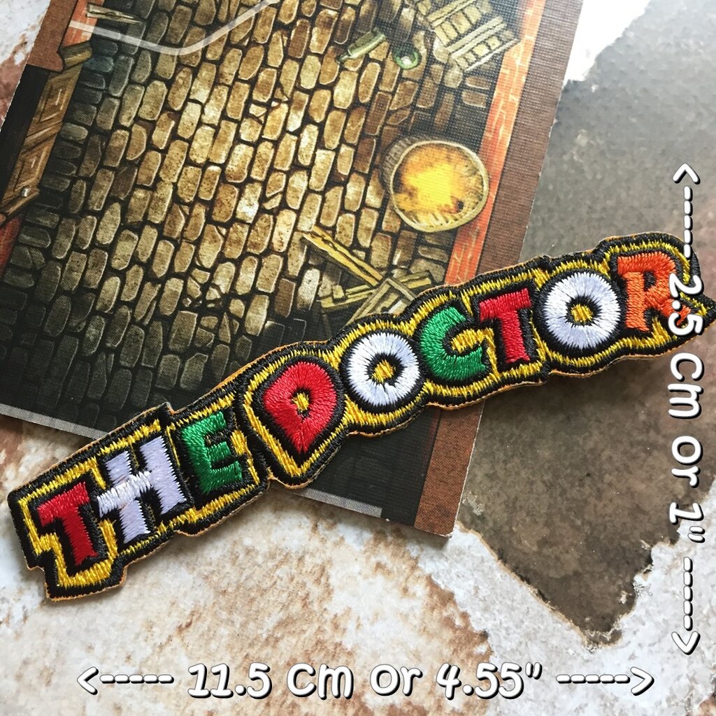 46 Doctors ตัวรีดติดเสื้อ อาร์มรีด อาร์มปัก ตกแต่งเสื้อผ้า หมวก กระเป๋า ...