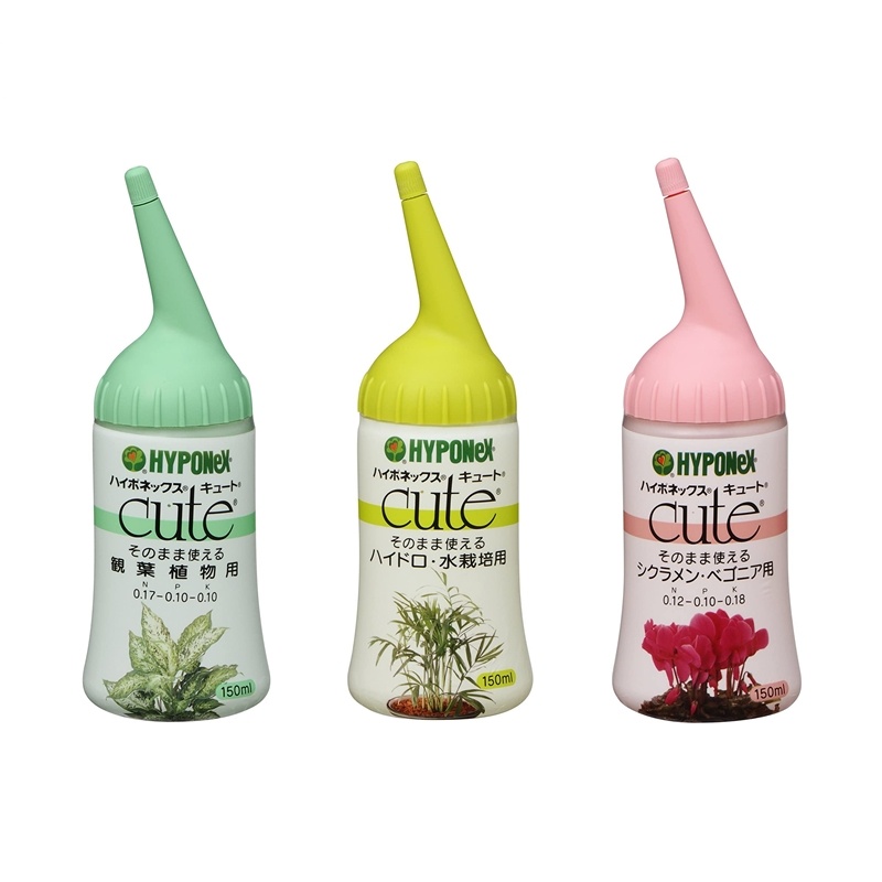 Hyponex Cute ปุ๋ยปัก ปุ๋ยน้ำ ไฮโพเนกซ์ คิ้วท์ 5 สี 5สูตร ใช้ง่าย เพียงแค่หยดไม่ต้องผสม สูตรพร้อม ...