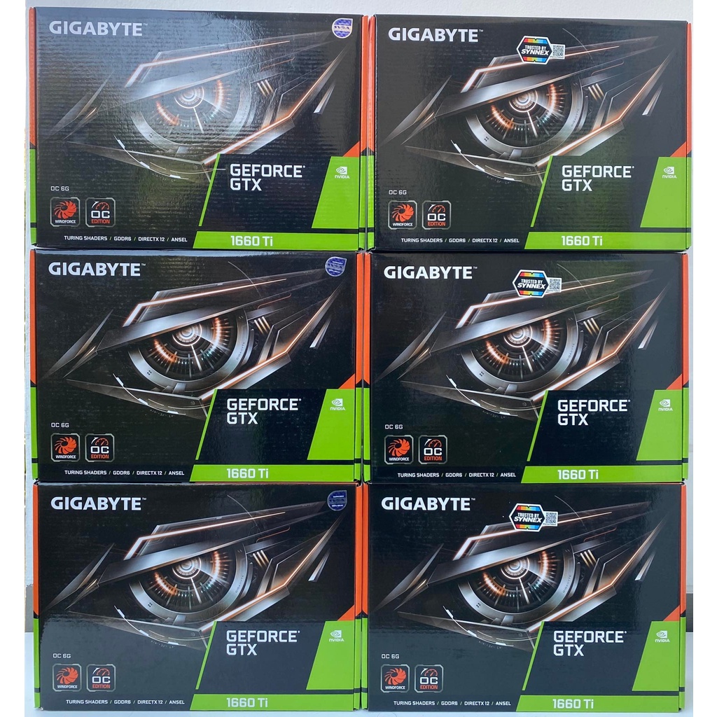 VGA (การ์ดจอ) GTX 1660TI 1660S 6GB หลายรุ่น | Shopee Thailand