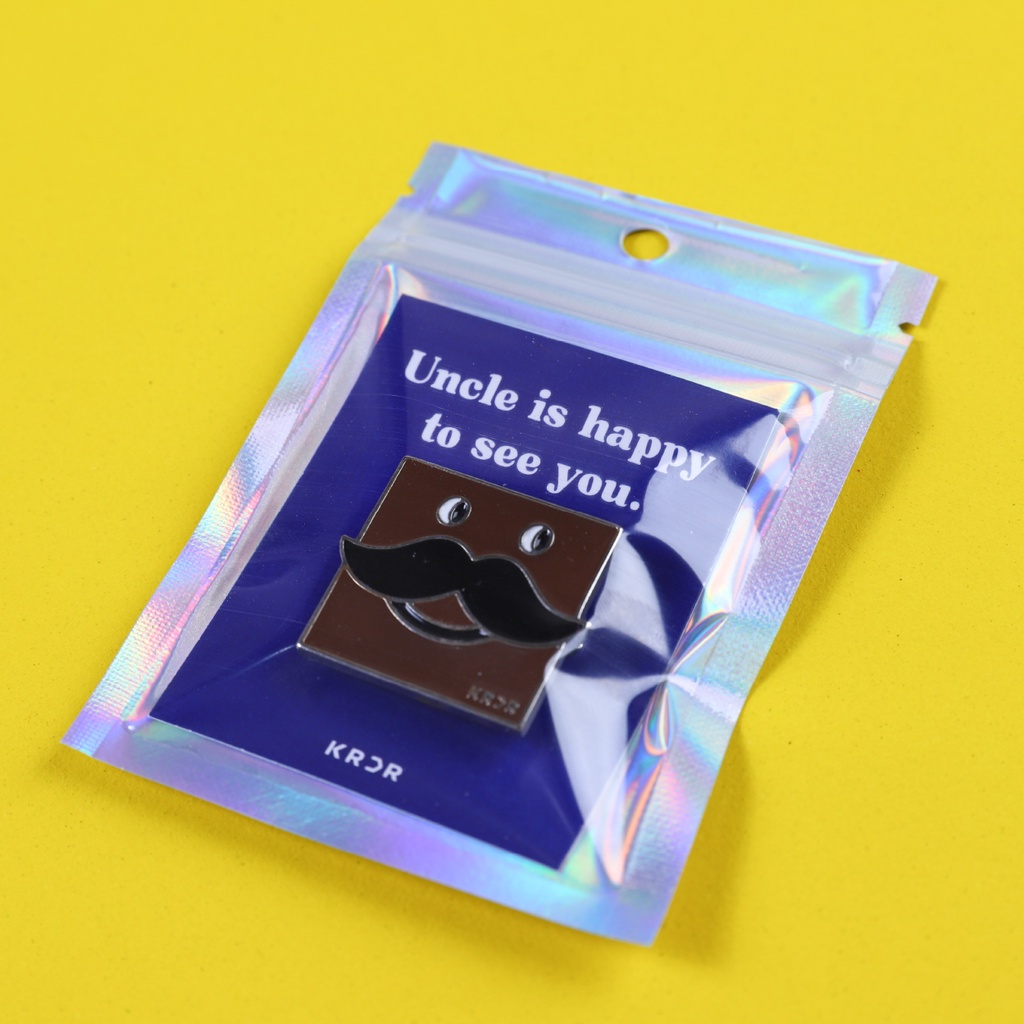 เข็มกลัด Happy Uncle Pin - Korideer | Shopee Thailand