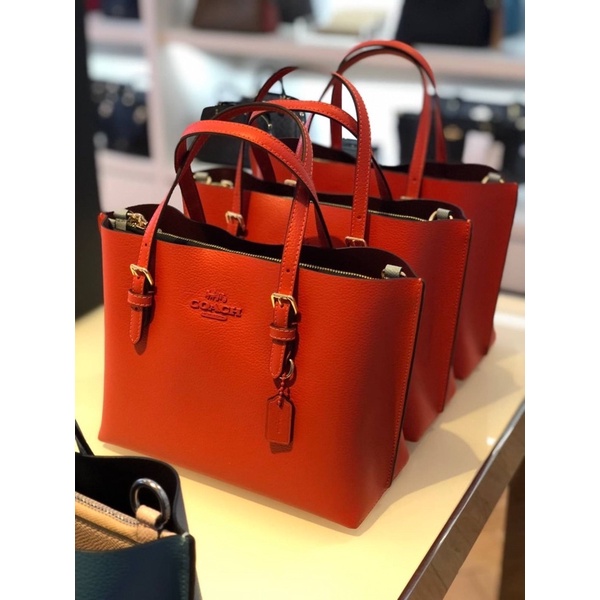 COACH Mini MOLLIE TOTE 25 IN SIGNATURE CANVAS (COACH C4250,4085)มีหลาย ...