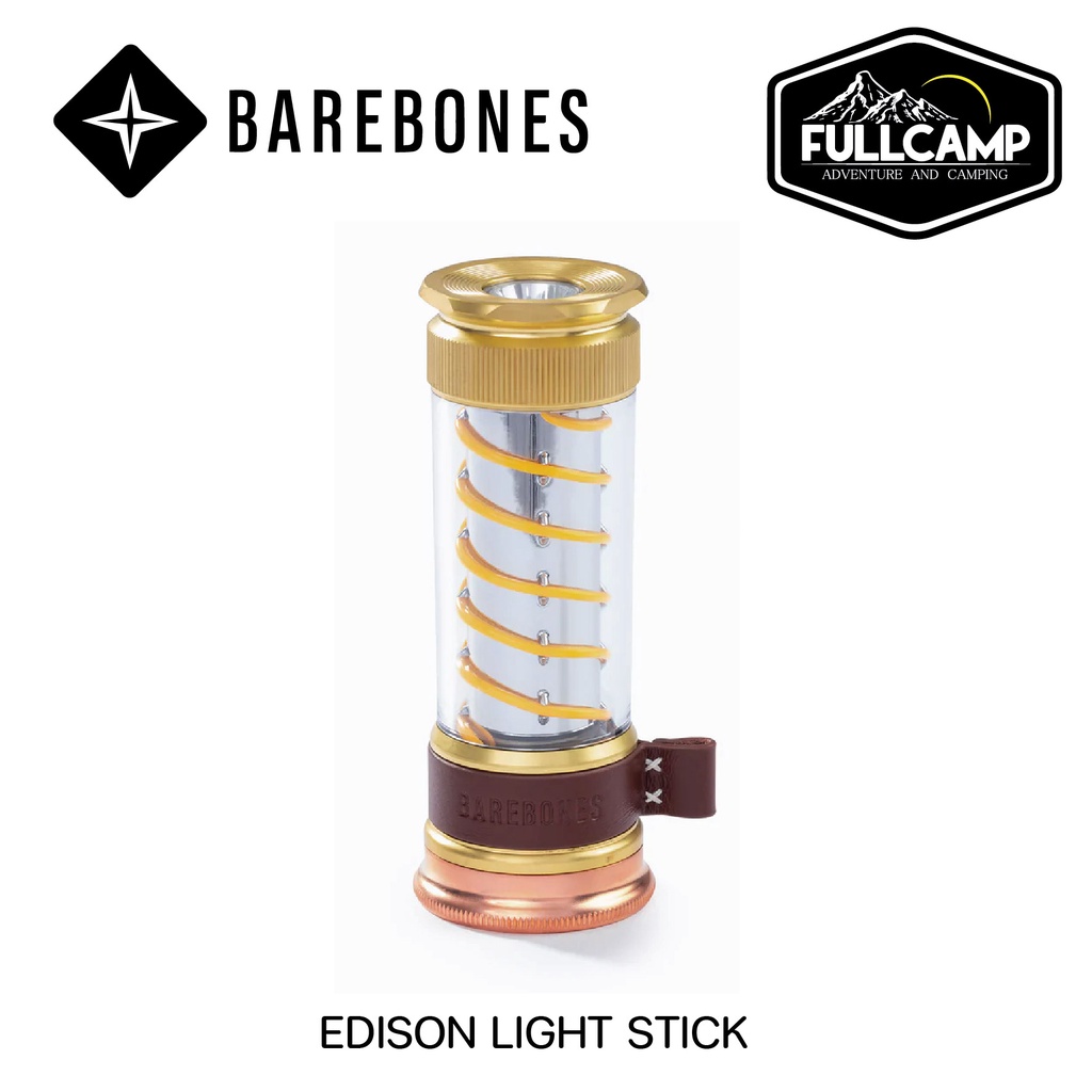 Barebones Edison Light Stick Brass ไฟ LED ตะเกียงแคมป์ปิ้ง โคมไฟแคมป์ ...