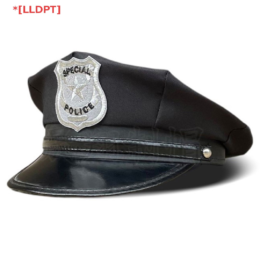 [LLDPT] 1Pc Creative Octagon Police Cap Classic Adults Police Hat ...