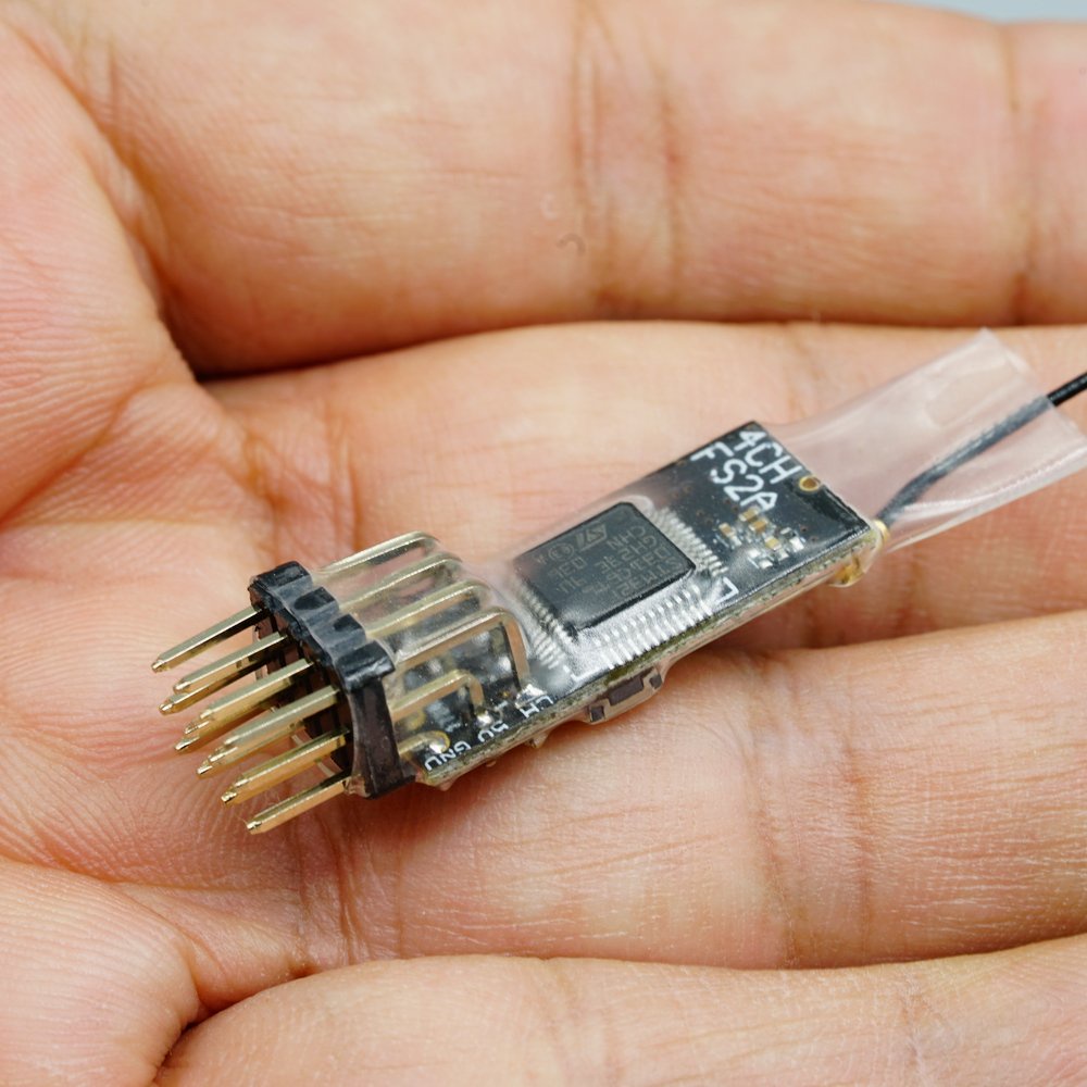 [รีซีฟ] Flysky FS2A 4CH Receiver รีซีฟจิ๋ว 4ช่อง เหมาะกับใส่ในลำที่ ...