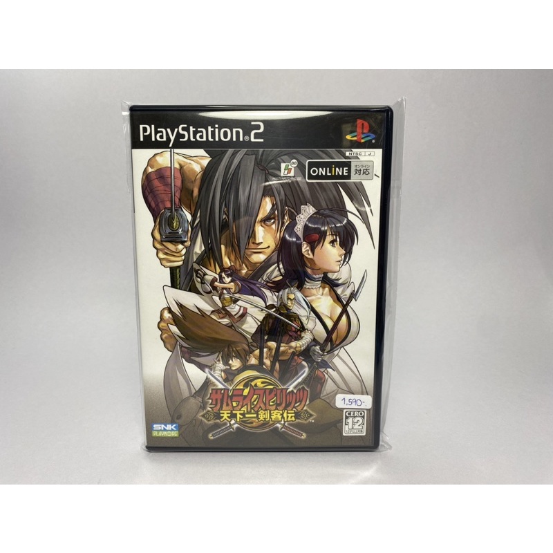 แผ่นแท้ PS2 (japan) Samurai Spirits - Tenkaichi Kenkakuden | Shopee ...