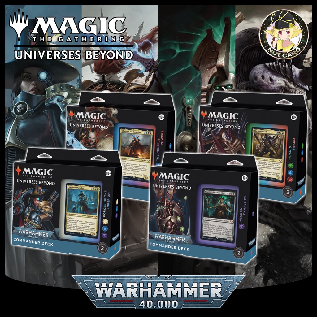 [MTG] Universes Beyond: Warhammer 40,000 (Regular Edition) | Shopee ...