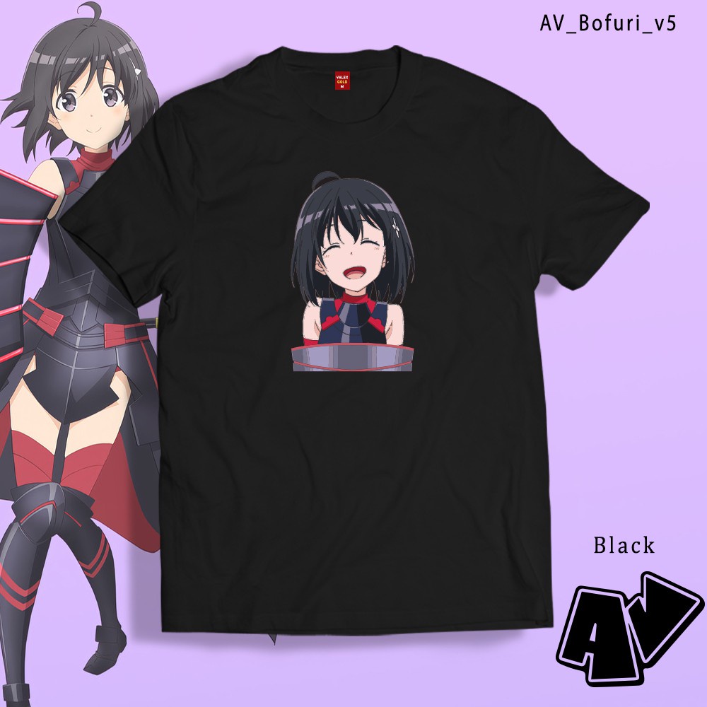 เสื้อยืดสีพื้น - AV Merch Bofuri tshirt I Dont ต้องการ จะ ได้ รับ การ ...