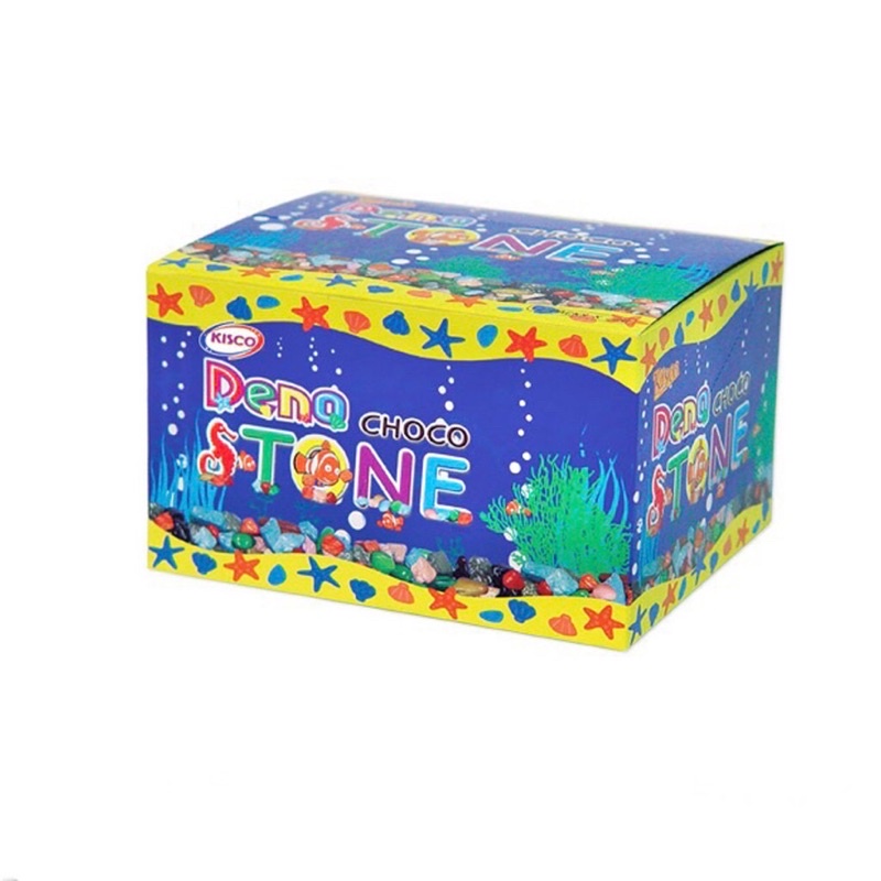 Kisco Deno Choco Stone ขนมช้อคโกแลตรูปหิน แพ๊ค12ซอง | Shopee Thailand