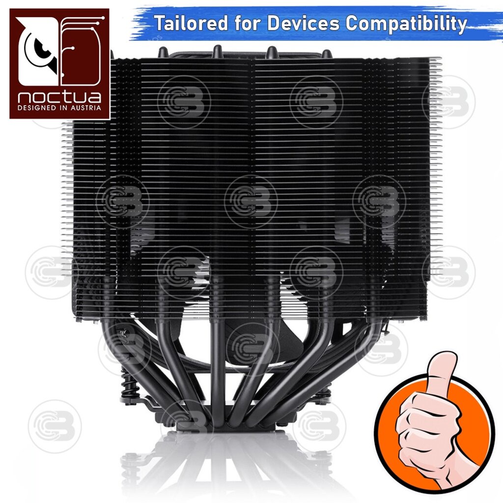 [CoolBlasterThai] Noctua NH-D15S chromax.black Heat Sink CPU Cooler ...