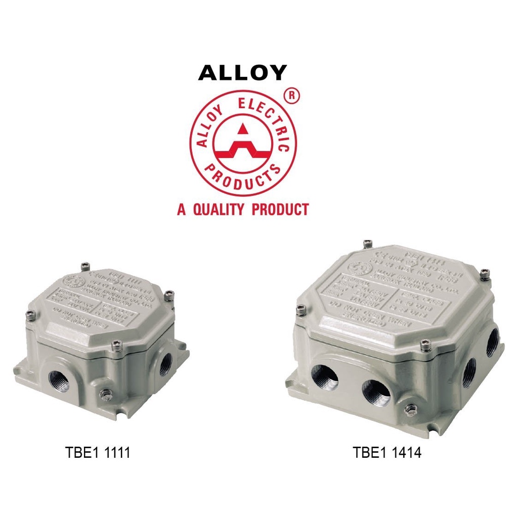 "ALLOY" TERMINAL BOX TBE1 Series **ราคาต่อ1ชิ้น**** (สามารถออกใบกำกับ ...