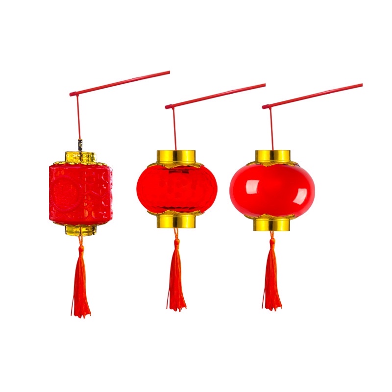 โคมแดง โคมเต็งลั้ง โคมตรุษจีน โคมไฟขนาดเล็กใส่ถ่าน | Shopee Thailand