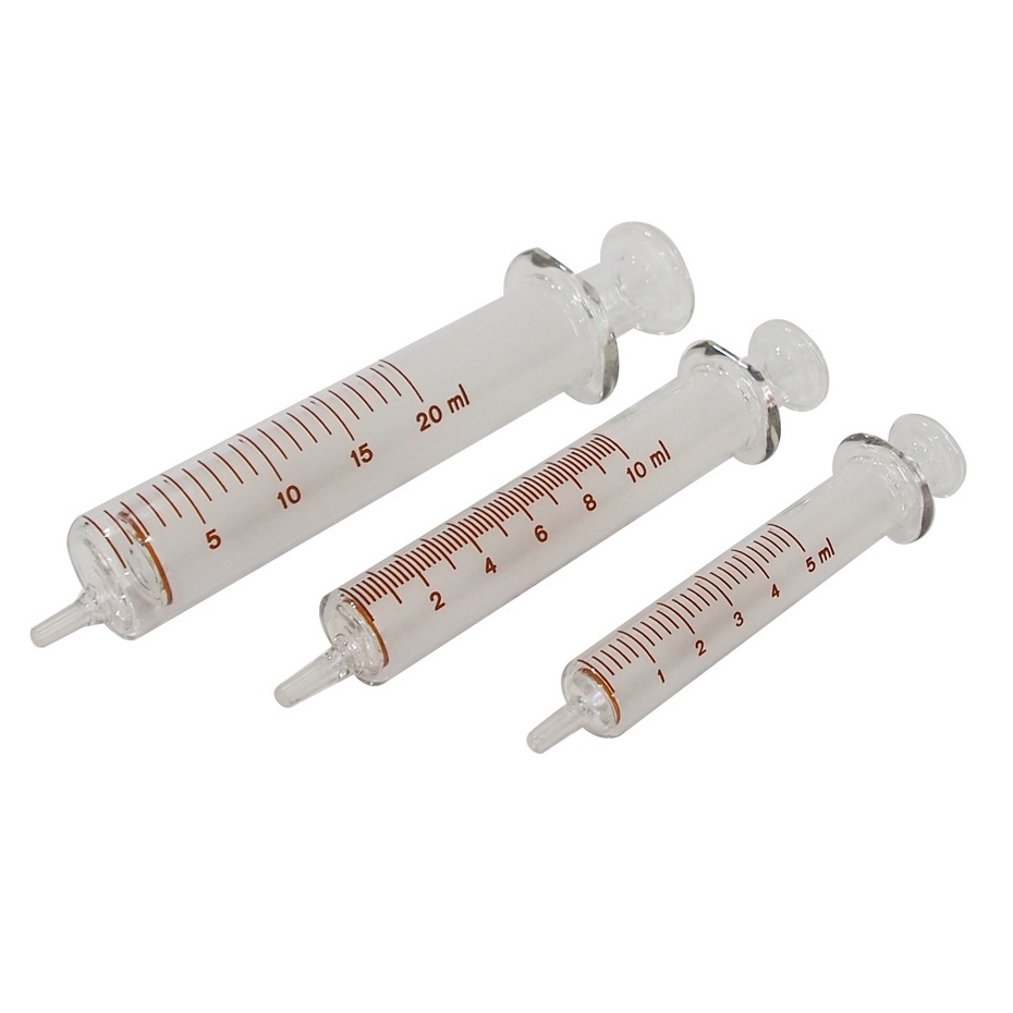 KBM syringe Syring แก้ว ไซริงค์แก้ว 5 - 10 - 20 - 50 ml ( ให้อาหาร ) Feed ใช้สำหรับให้อาหาร ...