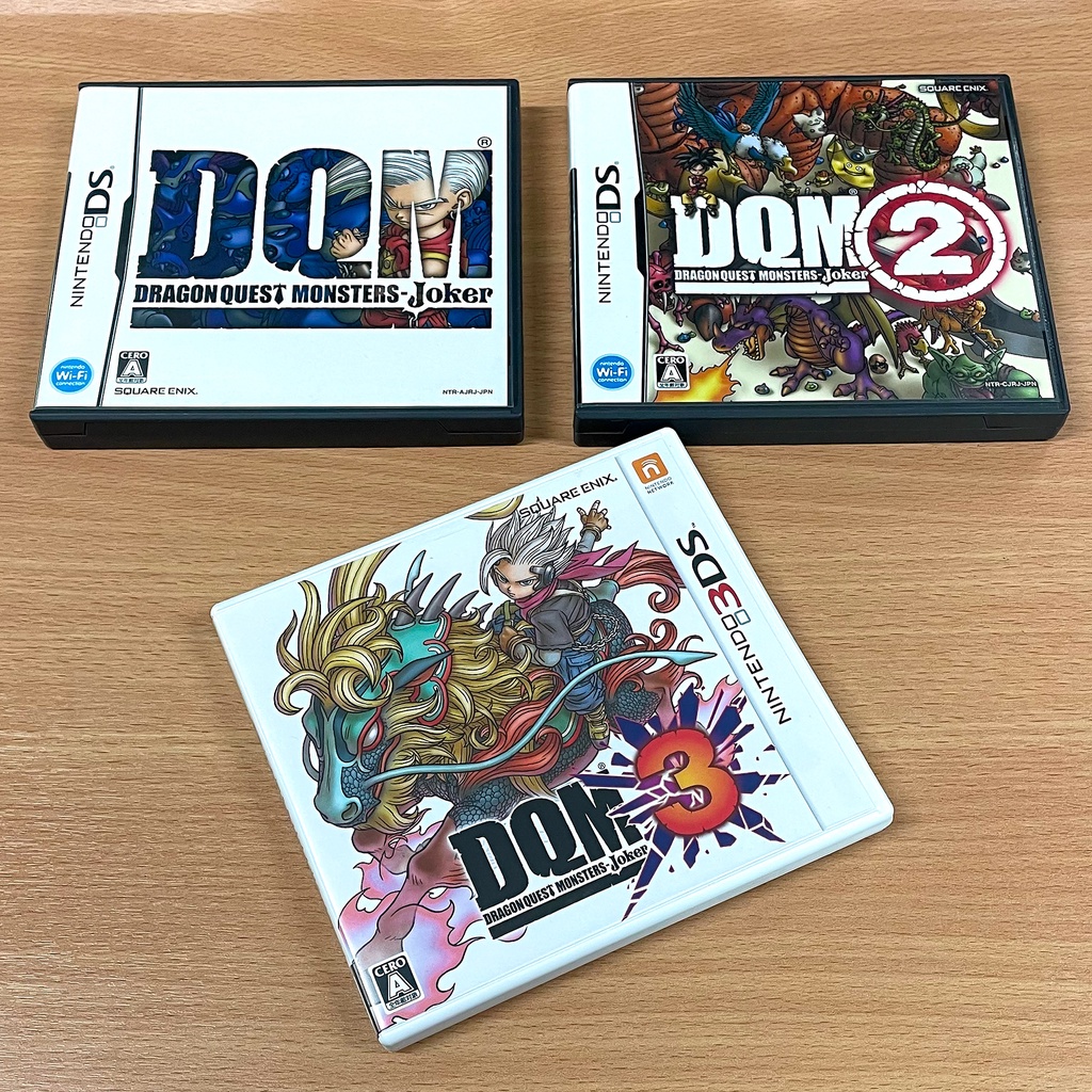 ตลับแท้ Nintendo DS/3DS : Dragon Quest Monsters - Joker 1/2/3 DQM มือสอง โซนญี่ปุ่น (JP ...