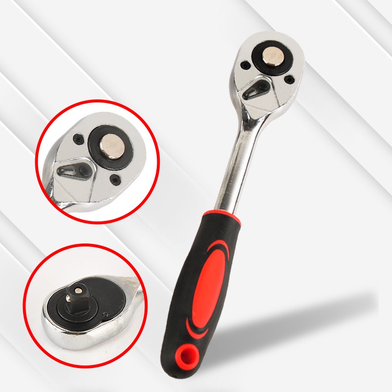 SKY TOOLS ด้ามฟรี ด้ามก๊อกแก๊ก ประแจด้ามบล็อก 2หุน 3หุน 4หุน GERMANY CR ...